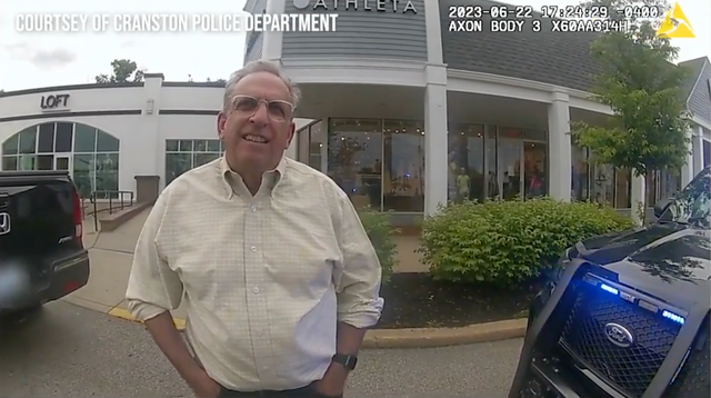 Rhode Island state senator arrested for keying car with ‘Biden sucks’ sticker, police say | The ...